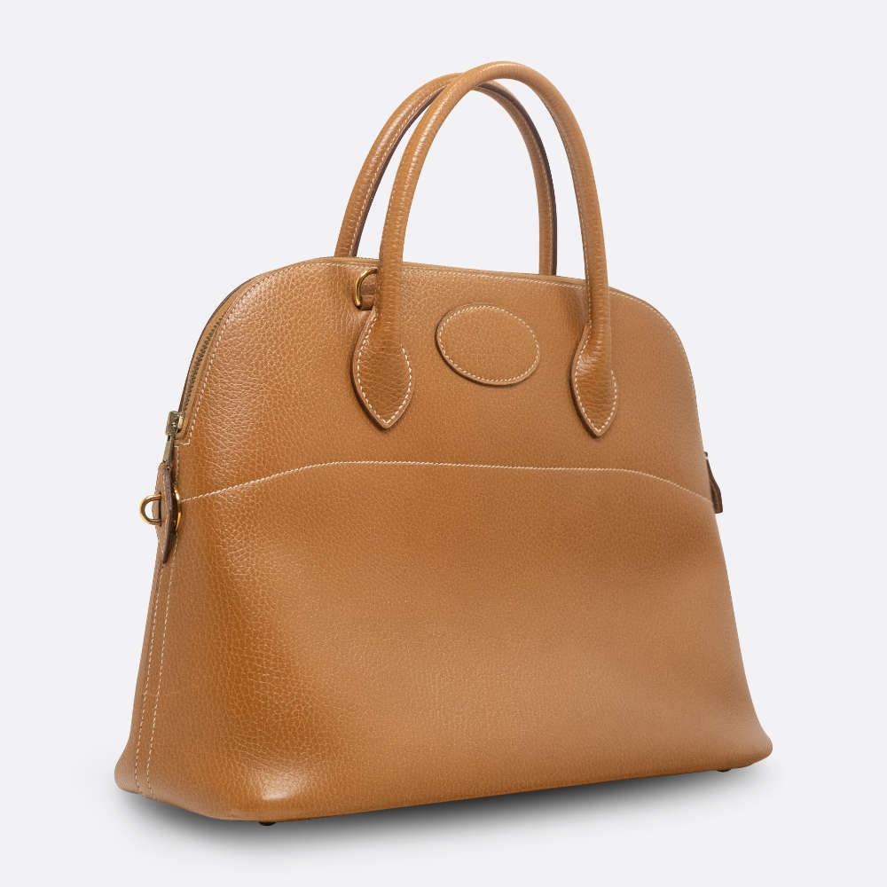 HERMES BOLIDE 35 NATURAL ARDENNES - BJ Luxury