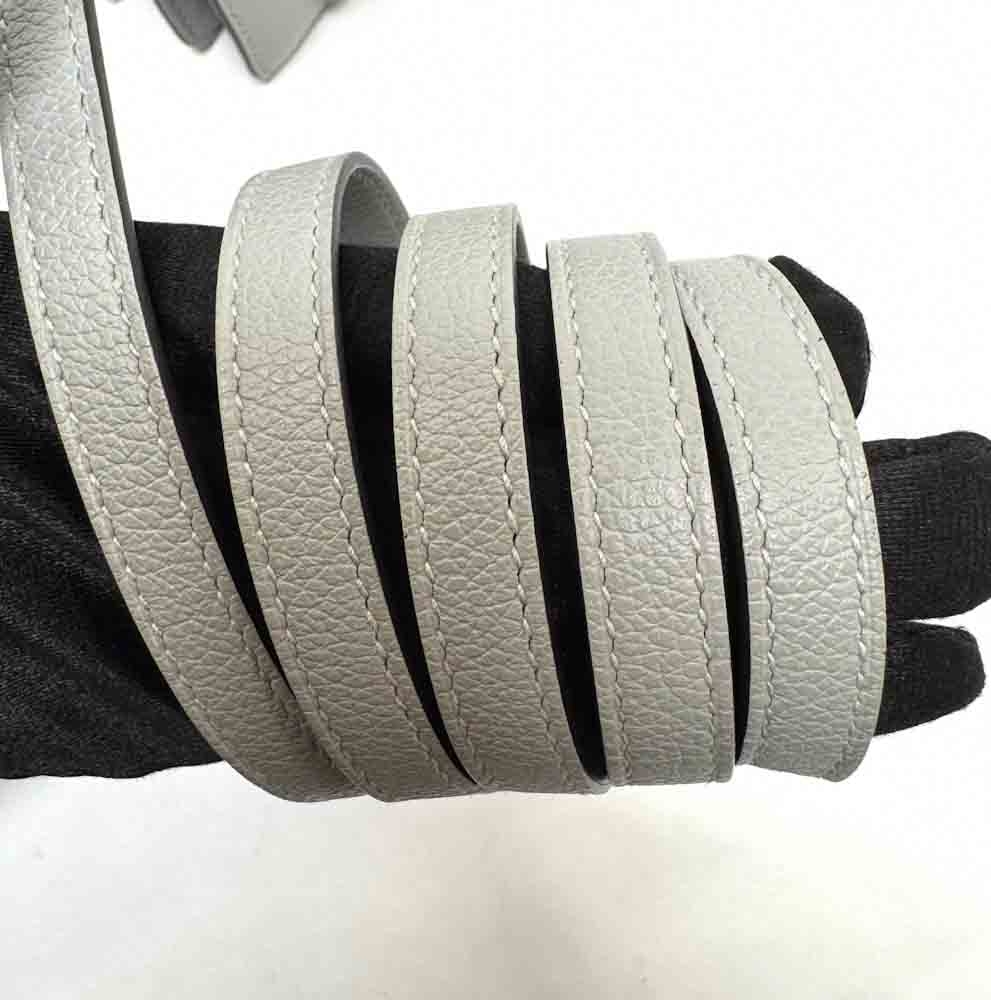 HERMES ROULIS 18 BLEU GLACIER EVERCOLOR - BJ Luxury